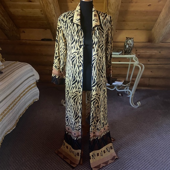 Intimates & Sleepwear | Freestyle Original Collection Animal Print Long ...